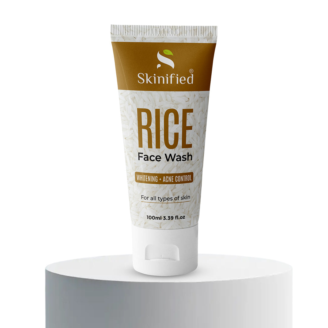 Rice Face Wash – Skinified Official