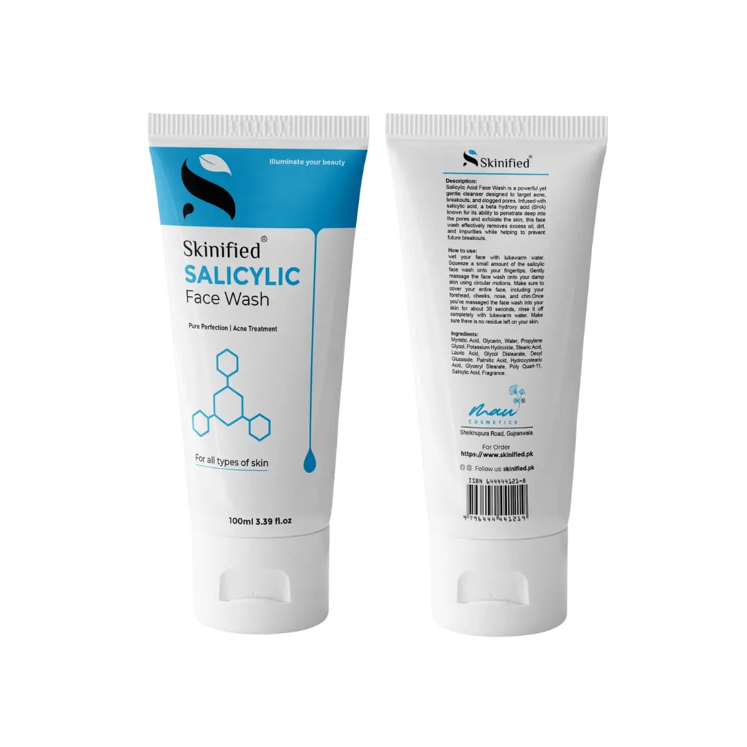 Salicylic Face Wash – Skinified Official